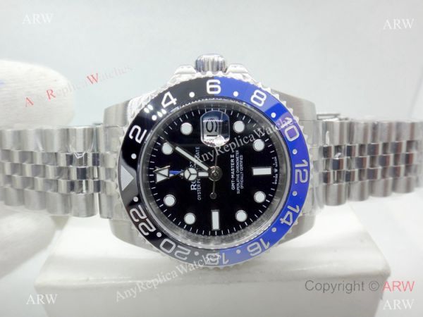 Newest Rolex Watch GMT-MASTER II 40 mm - Rolex Batgirl 116710 BLNR